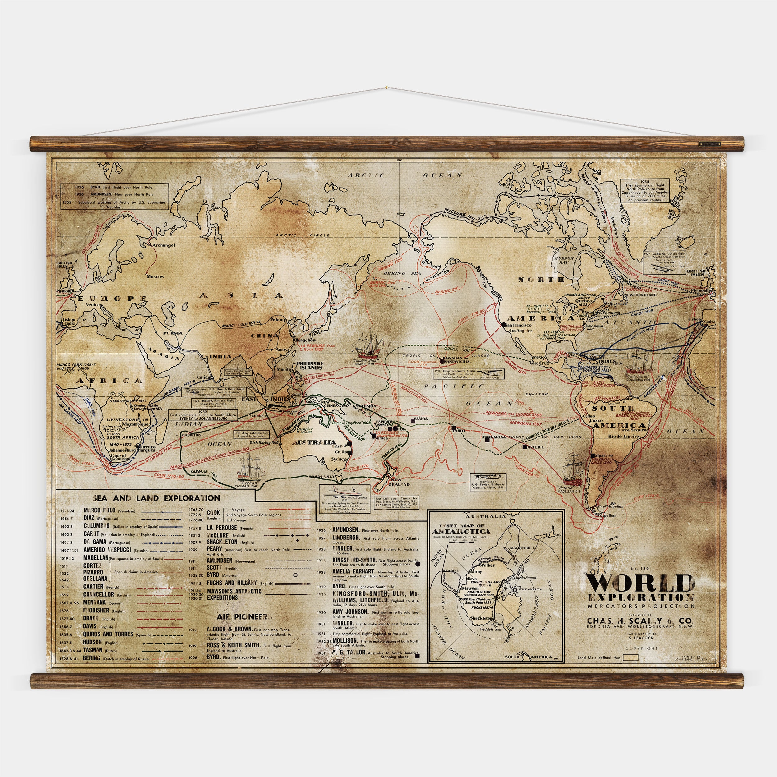 World Exploration Map – Erstwhile